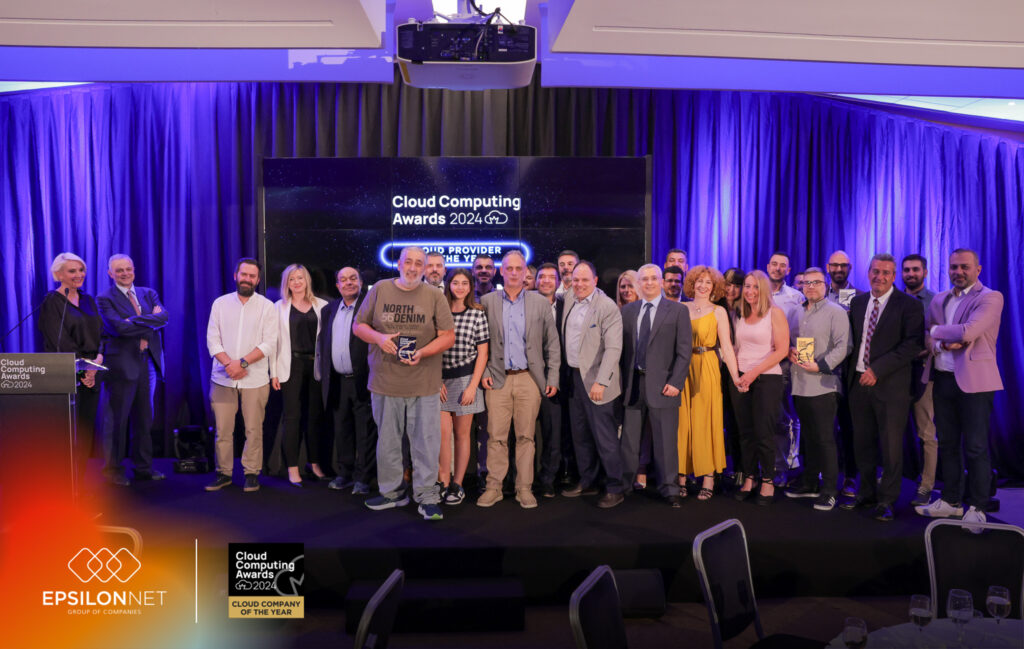 Ο Όμιλος Epsilon Net ξεχώρισε στα Cloud Computing Awards 2024 - TechMail