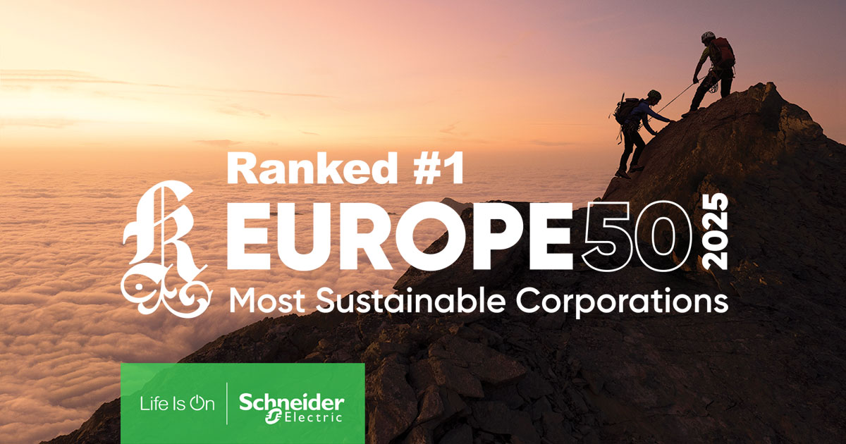 Κορυφαία στην Europe 50 της Corporate Knights η Schneider Electric - TechMail